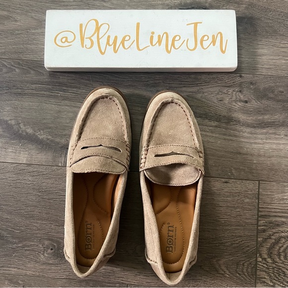 Born | Shoes | Born Bly Suede Loafers Nwot | Poshmark